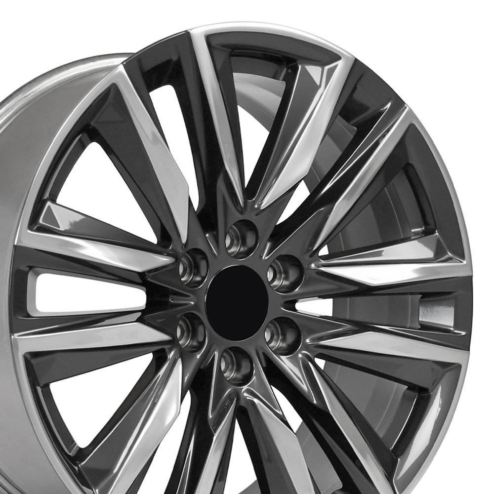 22" Fits Cadillac Escalade Wheels Rims 23376239 Chevy Silverado Tahoe ...