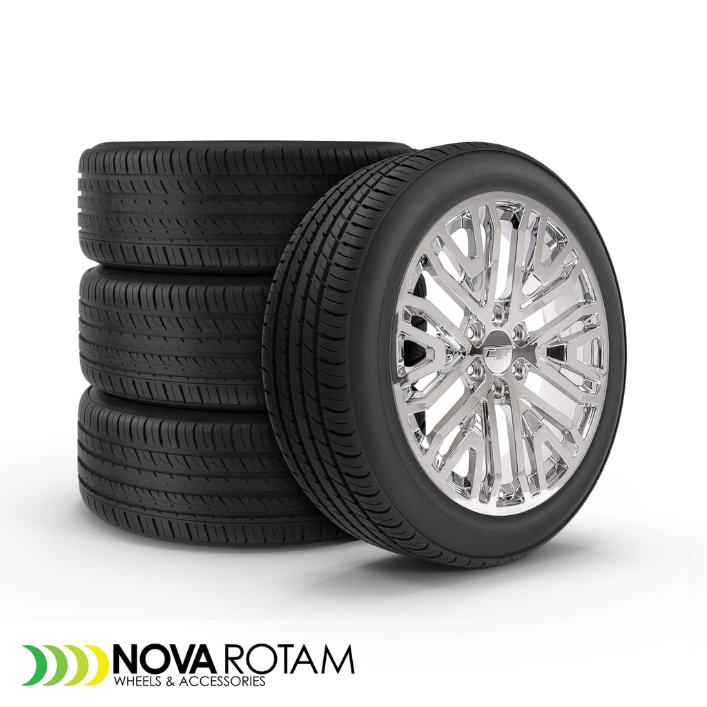 22" Replica Wheel Fits GMC Yukon Sierra Denali | Chevy Silverado Tahoe ...