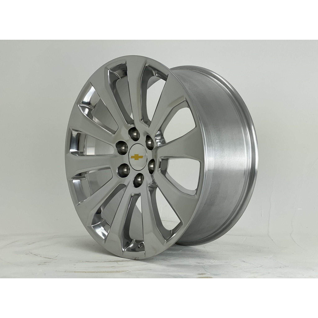 22" Polished High Country Wheels Rims | Fits Chevy Silverado High ...